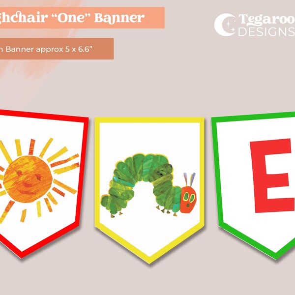 Caterpillar Banner - Etsy
