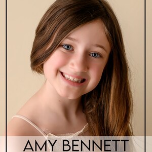 Professional Headshot Template | Actor Headshot Template | Acting ...