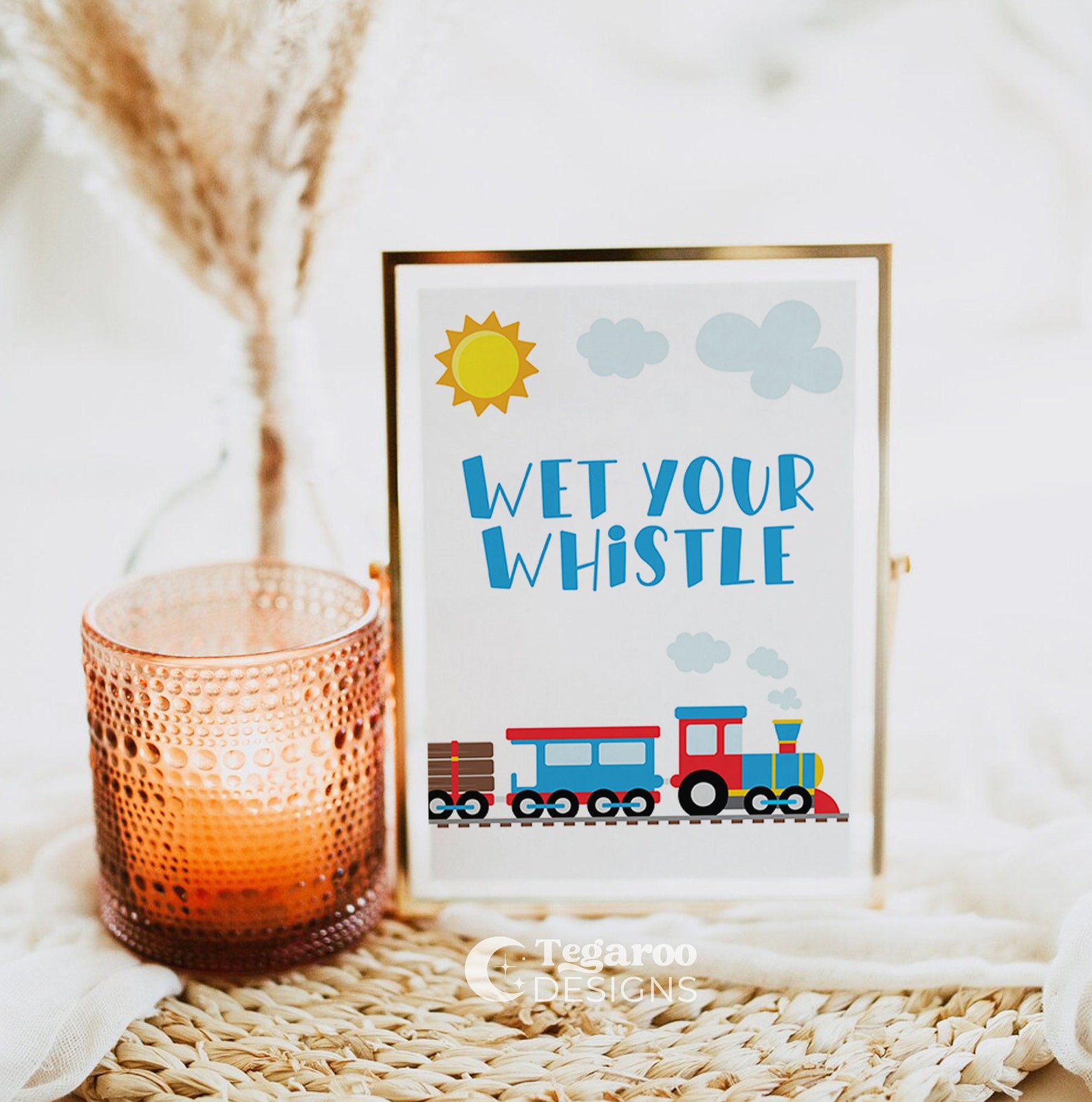 Train Birthday Food and Drink Signs Fueling Station Wet - Etsy