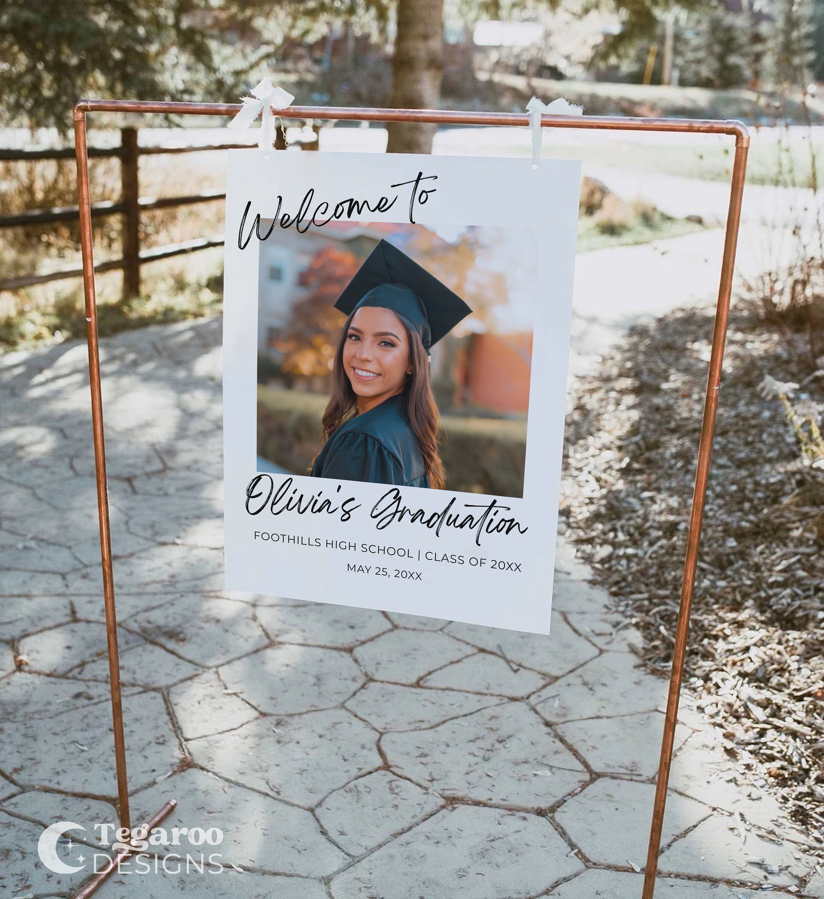 Minimalist Graduation Welcome Party Sign Graduation - Etsy