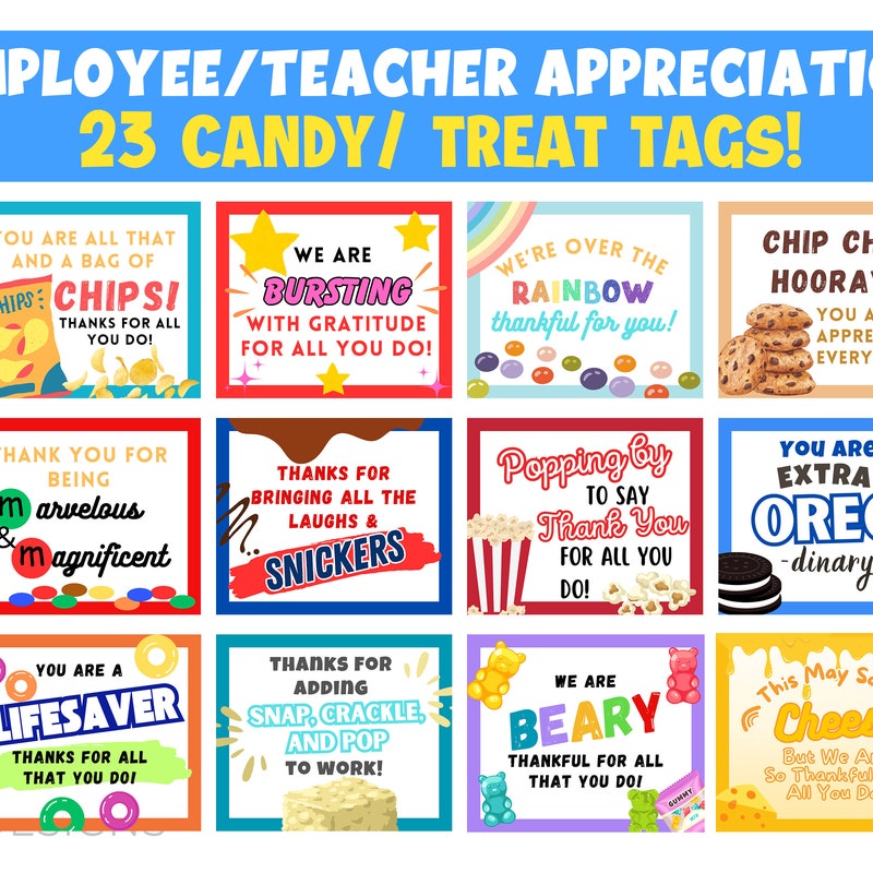 Teacher Appreciation Candy Gifts - 60+ Gift Ideas for 2026