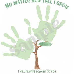 No Matter How Tall I Grow Tree Father's Day Gift Present | Nature Lover ...