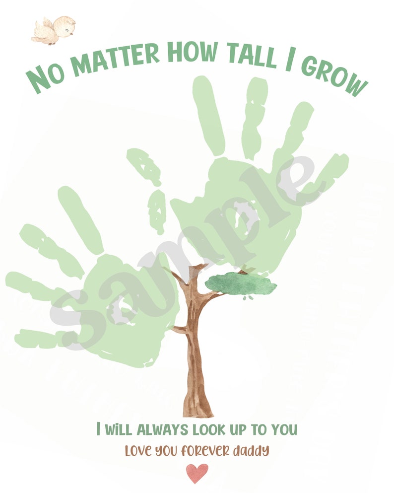 No Matter How Tall I Grow Tree Father's Day Gift Present - Etsy