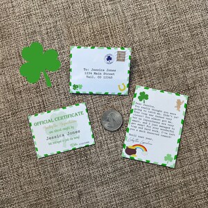 Customizable Leprechaun Letter and Leprechaun Trap Certificate | St ...