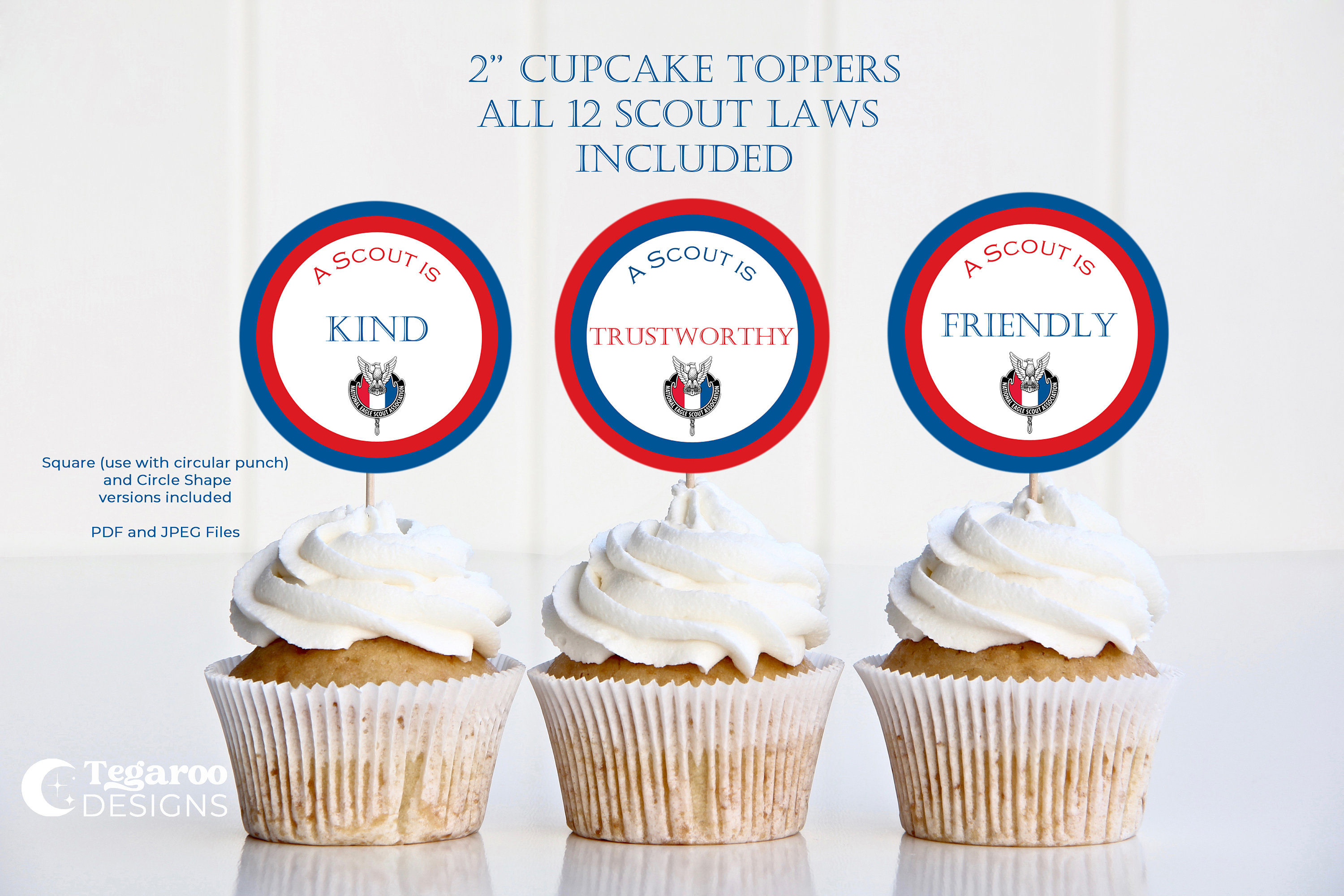 Eagle Scout Cake Toppers