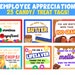 23 Teacher Employee Appreciation Tags | Candy Bar Gift Tag | Treat Tags ...