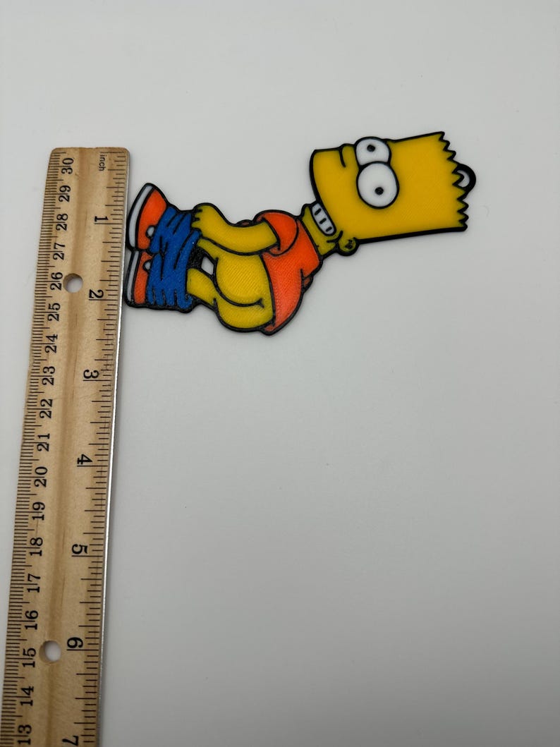 Bart Simpson Mooning Meme Christmas Ornament - Etsy
