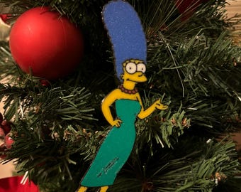 Homer Simpson Fading in a Bush Meme Christmas Ornament / Holiday Decor ...