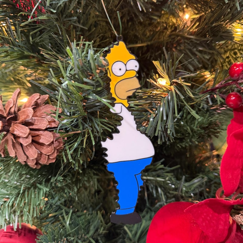 Homer Bush Christmas - Etsy