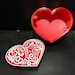 3D Printed Heart Shaped Box - Etsy