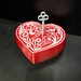 3D Printed Heart Shaped Box - Etsy