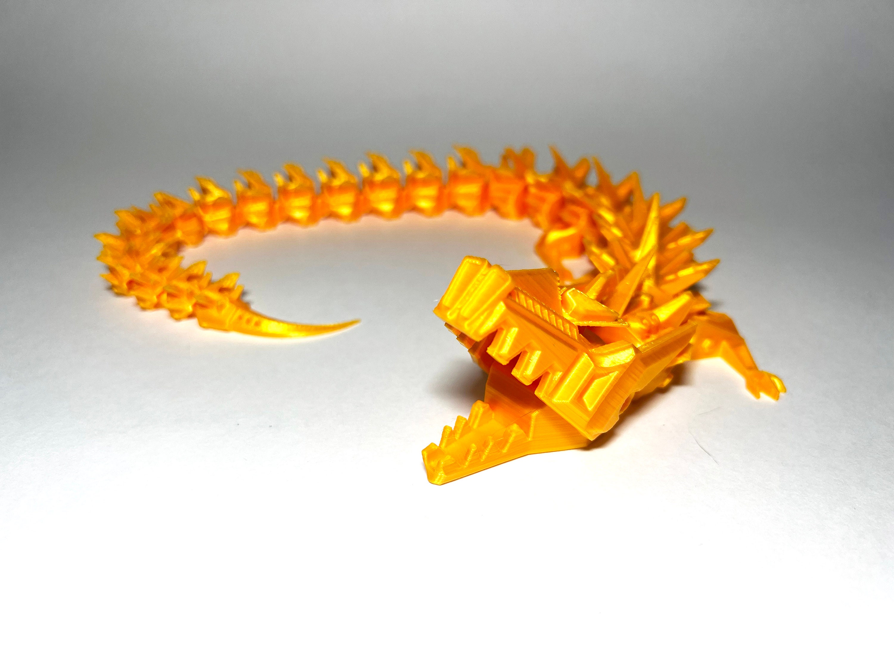 Articulated 3D Robo Dragon - Etsy