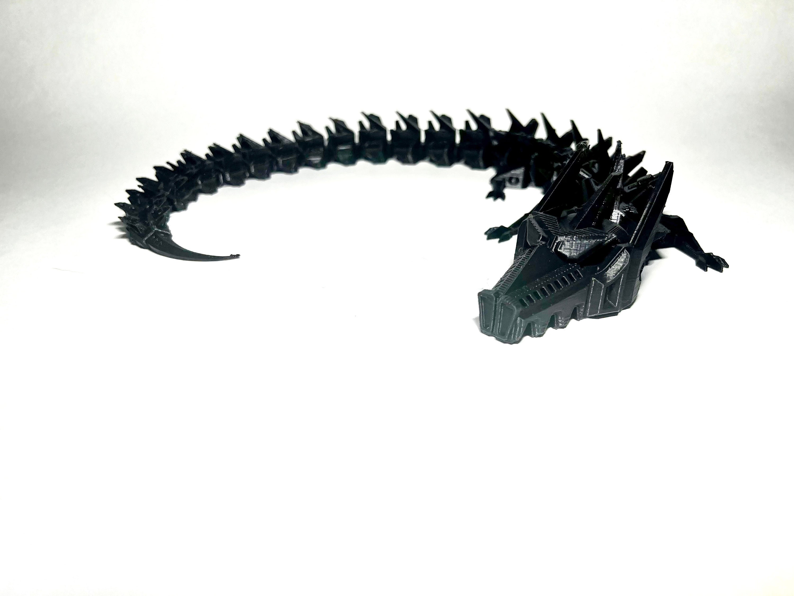 Articulated 3D Robo Dragon - Etsy