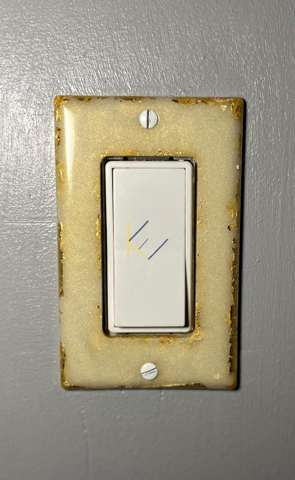 CUSTOM Light Switch Plate Outlet Cover Personalize or Shop Available ...
