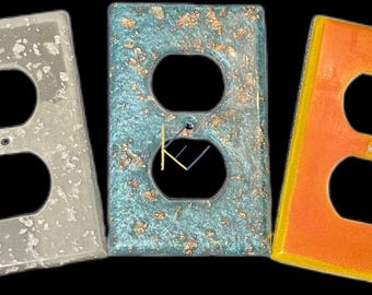 CUSTOM Light Switch Plate Outlet Cover Personalize or Shop Available ...