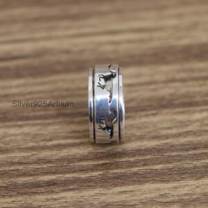 Spinner Ring, Horse Spinner Ring, Animal Spinner Ring, Horse Lover Gift ...