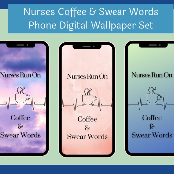 Nurse Digital Wallpaper - Etsy