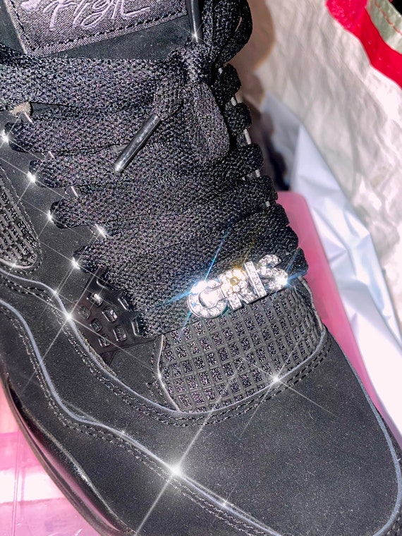 Silver Bling Alphabet Shoe Lace Letters A-Z - Etsy