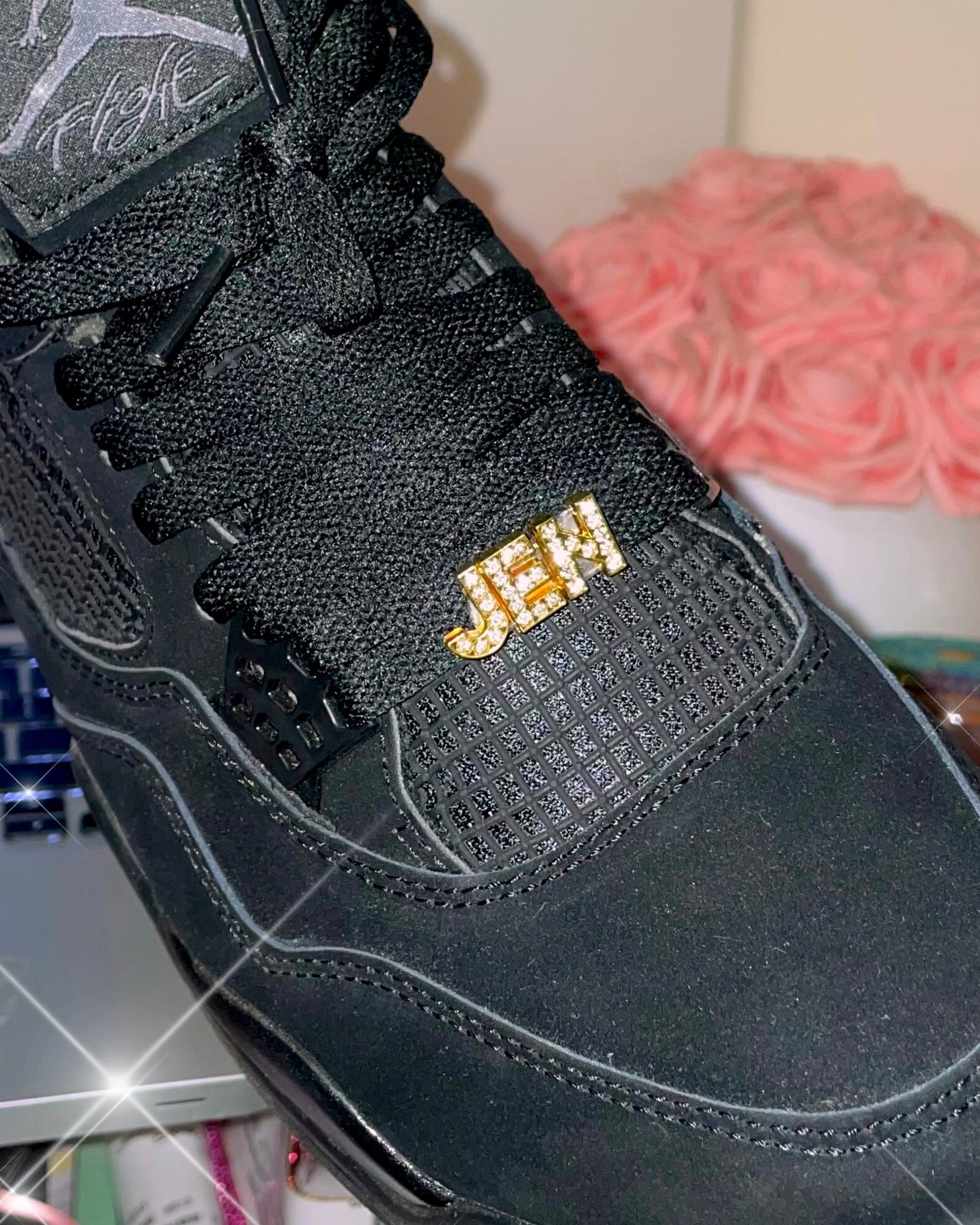 Gold Bling Alphabet Shoe Lace Letters A-Z - Etsy