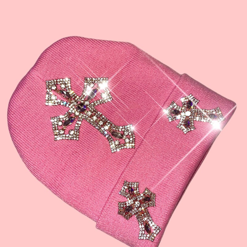Bling Cross Hat - Etsy