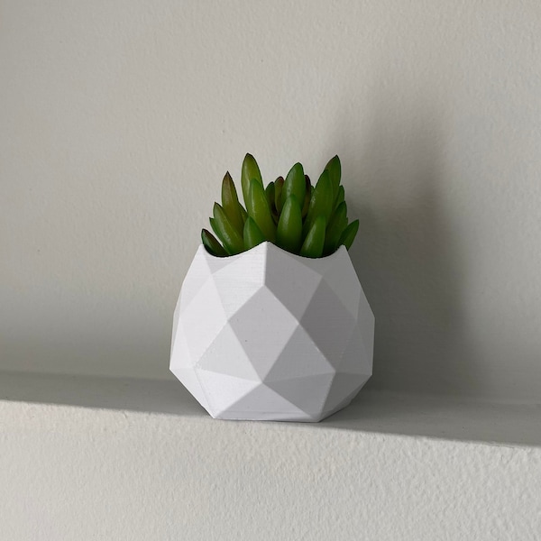 Geometric Planter - Etsy