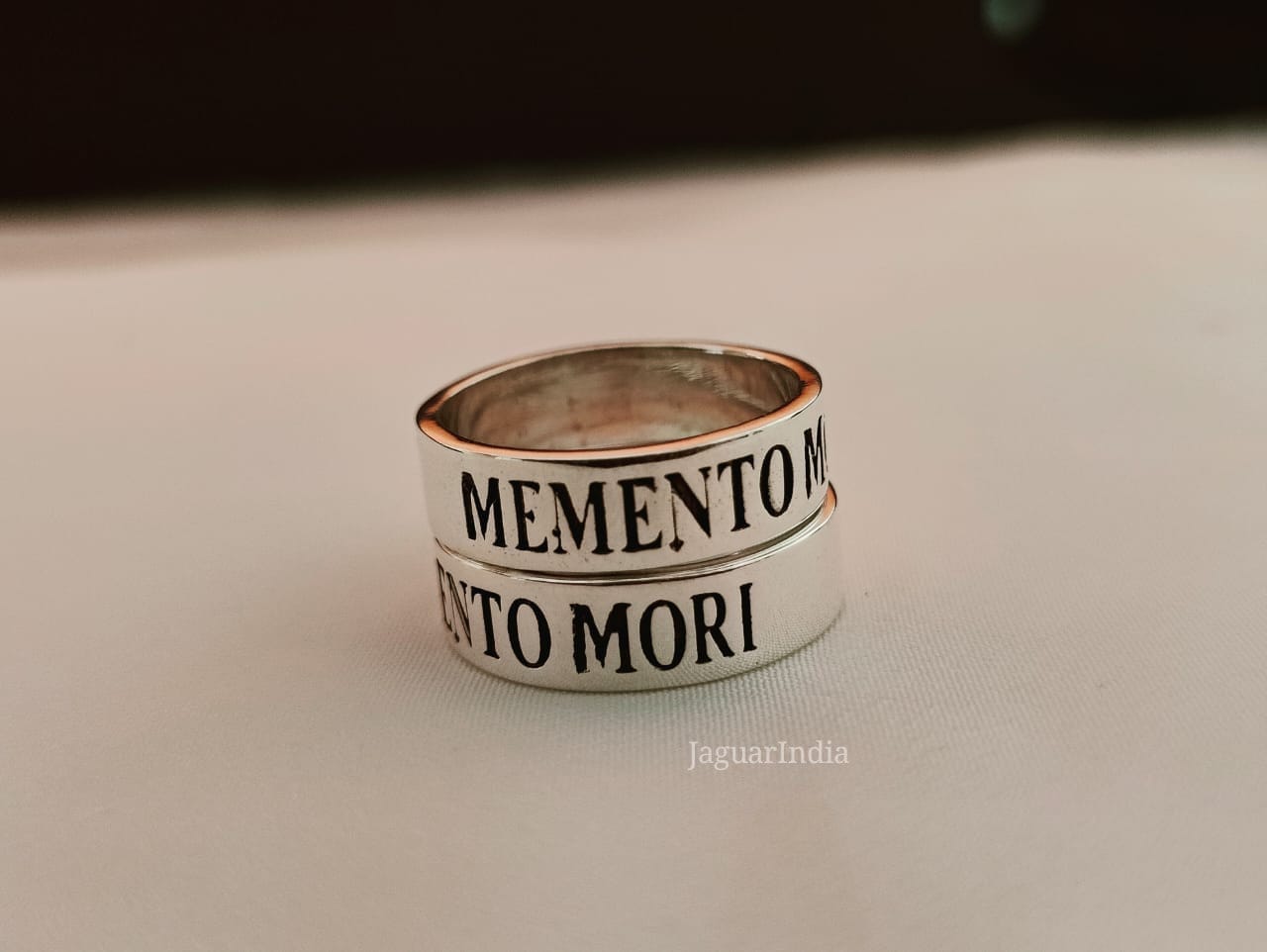 Silver Memento Mori Band, Memento Mori Ring, Memento Mori Jewelry ...