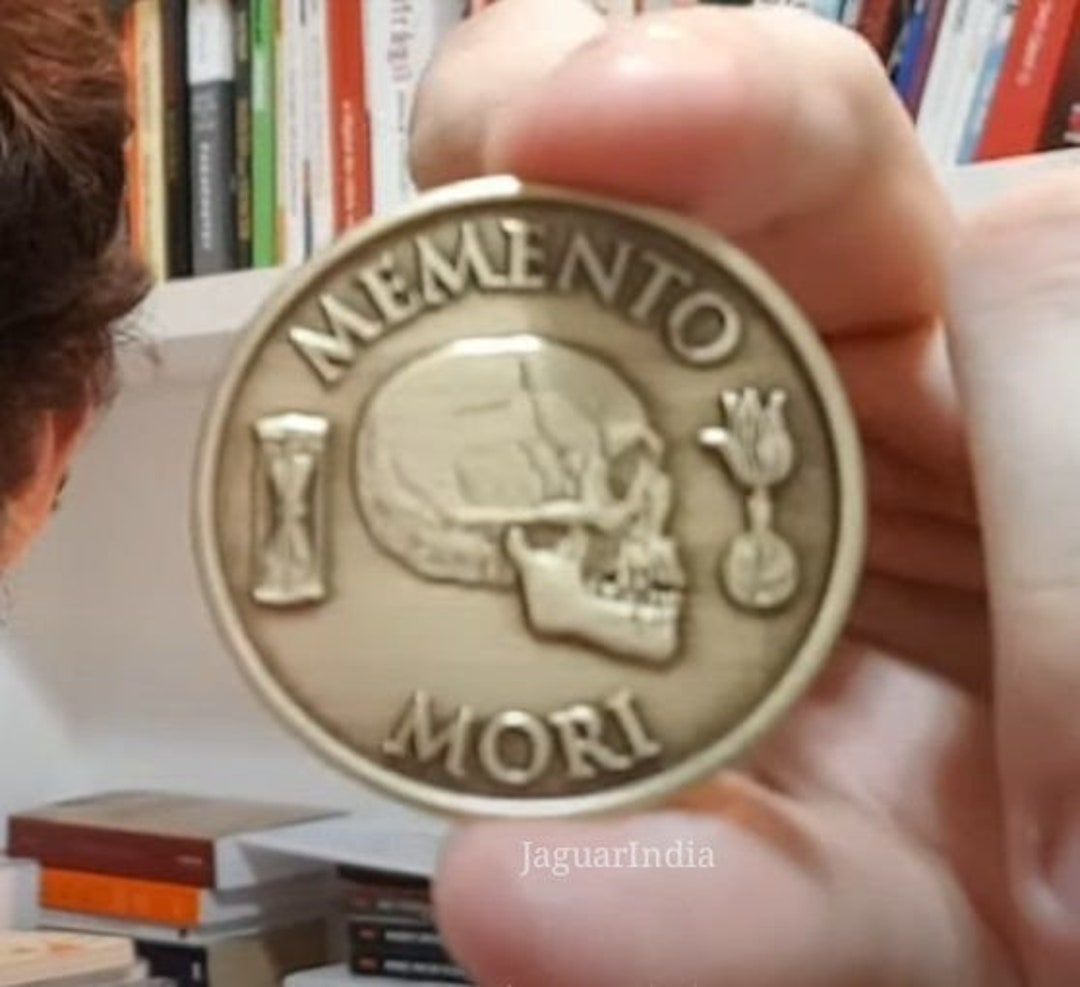 Memento Mori Coin Momento Mori Coin Stoic Coin Marcus Mori Coin,amor ...