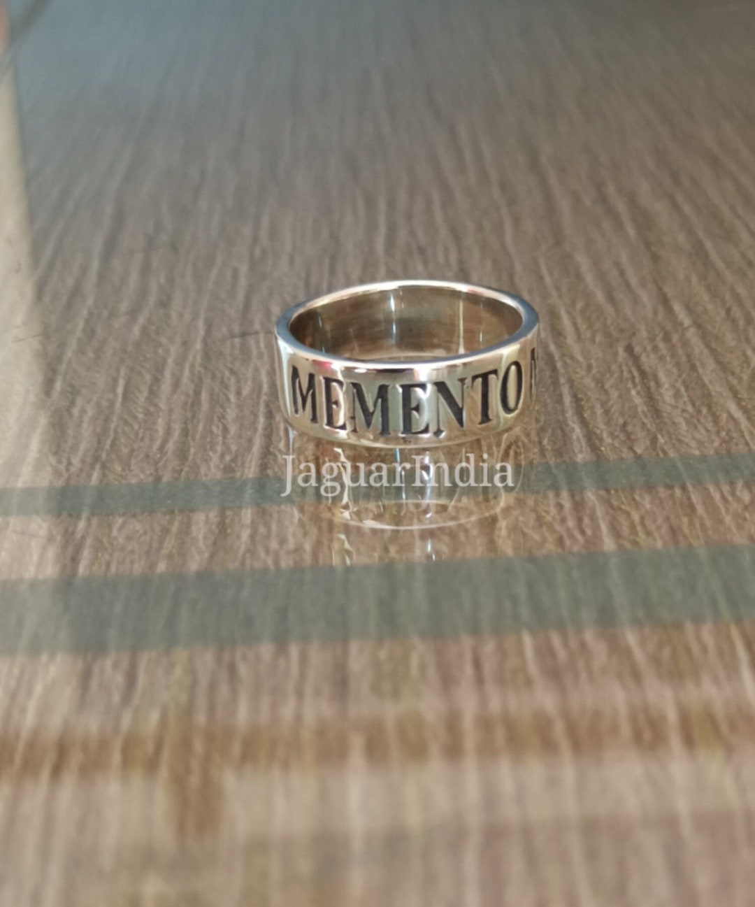 Silver Memento Mori Band Memento Mori Ring Memento Mori - Etsy