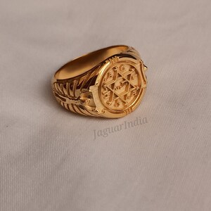 Solomon Power Ring,silver Signet Solomon Ring,mens Religious Jewelry ...