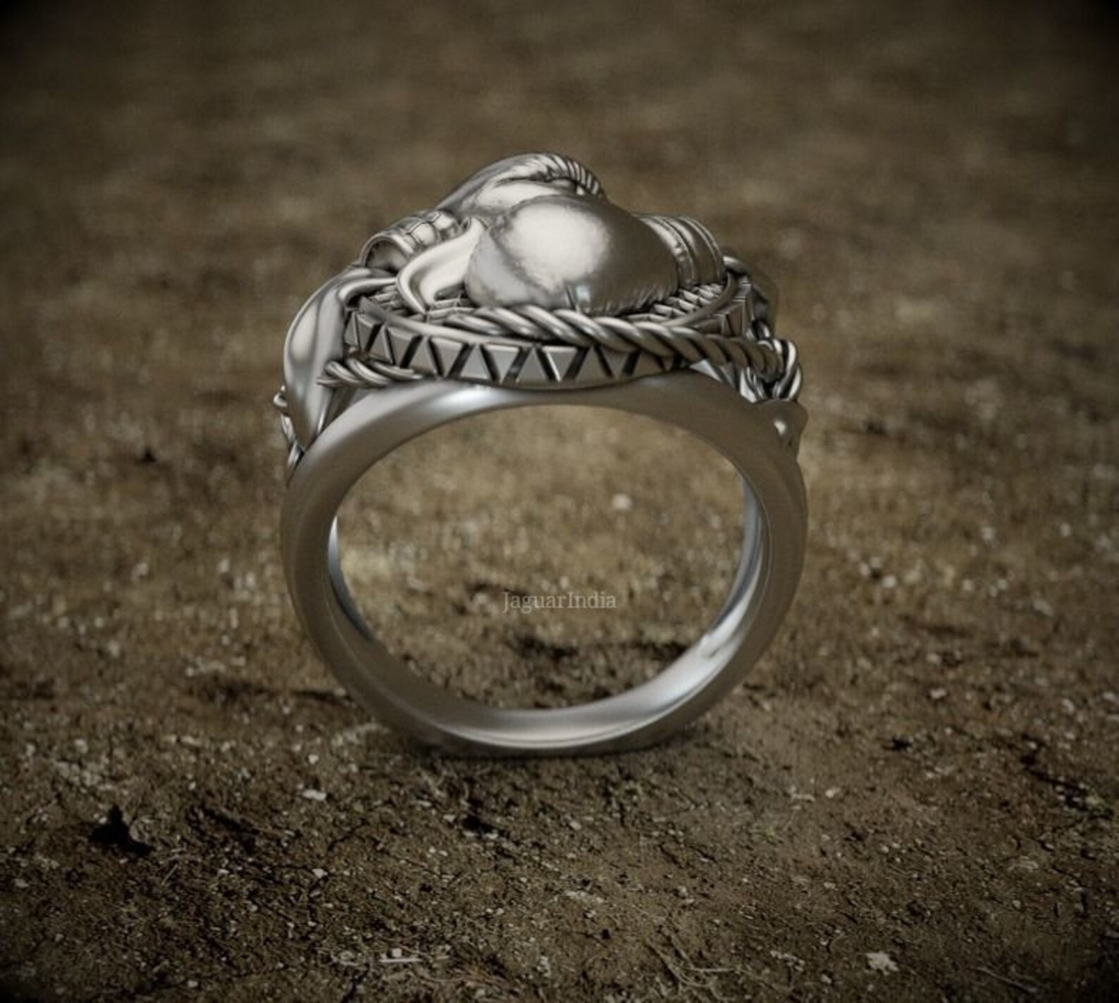 925 Sterling Silver, Boxing Ring Fighter Ring, Boxing Fan Ring, Boxing ...