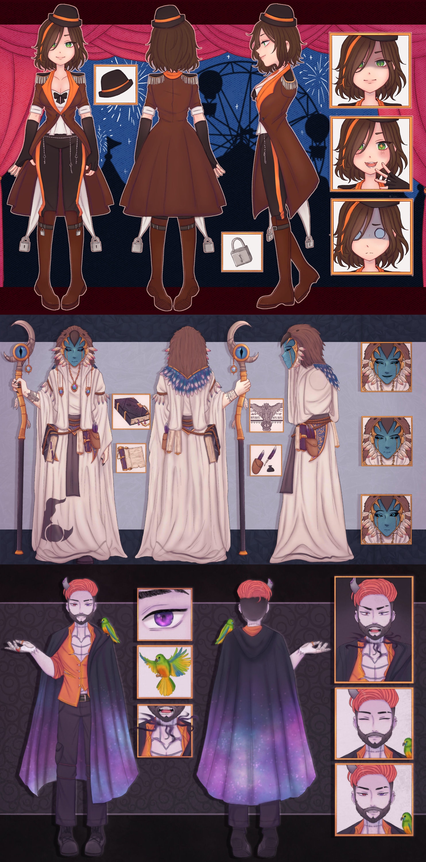 Custom Character Sheet - Etsy