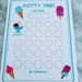 Ice Cream Potty Training Sticker Chart - Etsy