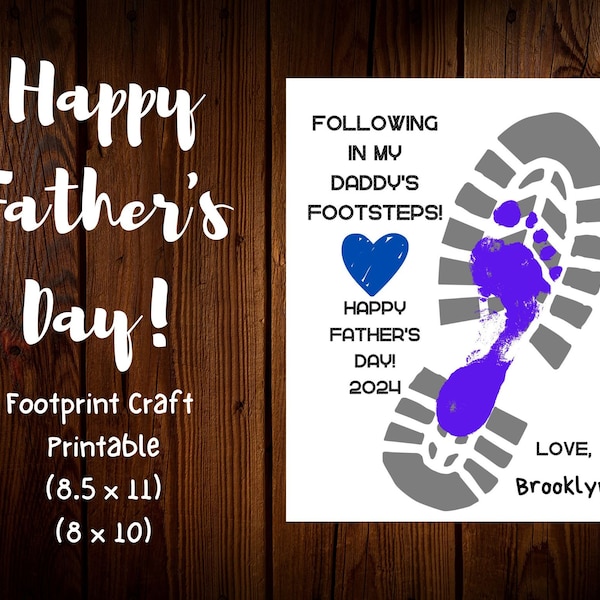Following Daddy's Footsteps - Etsy
