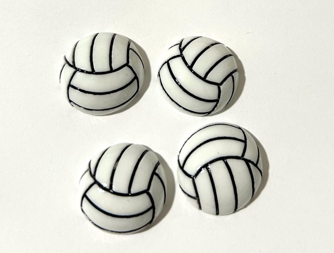 Volleyball - Miniature Montessori Language Object Trinket Resin Craft ...