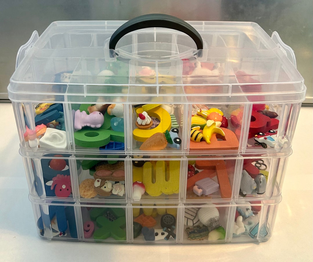 Montessori Language Objects ABC Miniatures Set Alphabet Letter Sounds ...