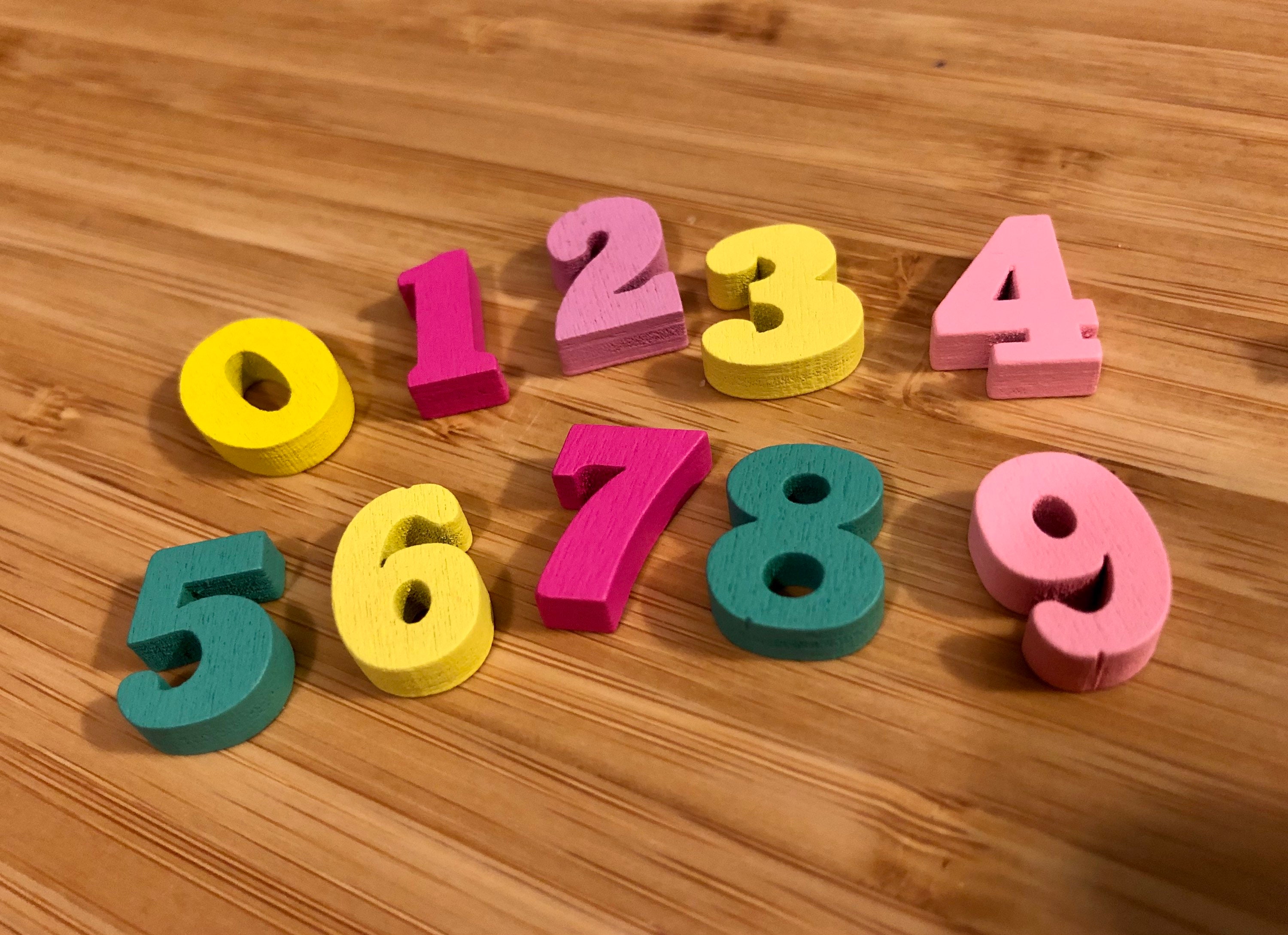 Wooden Alphabets Letters ABC Numbers Language Objects I Spy - Etsy