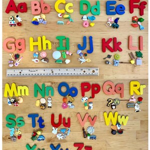 Montessori Language Objects ABC Miniatures Trinkets Alphabet Letter ...