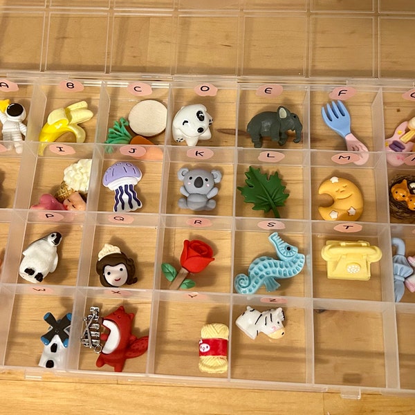 Miniature Montessori Language Objects - Etsy
