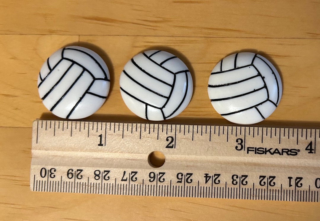 Volleyball Miniature Montessori Language Object Trinket Resin Craft ...
