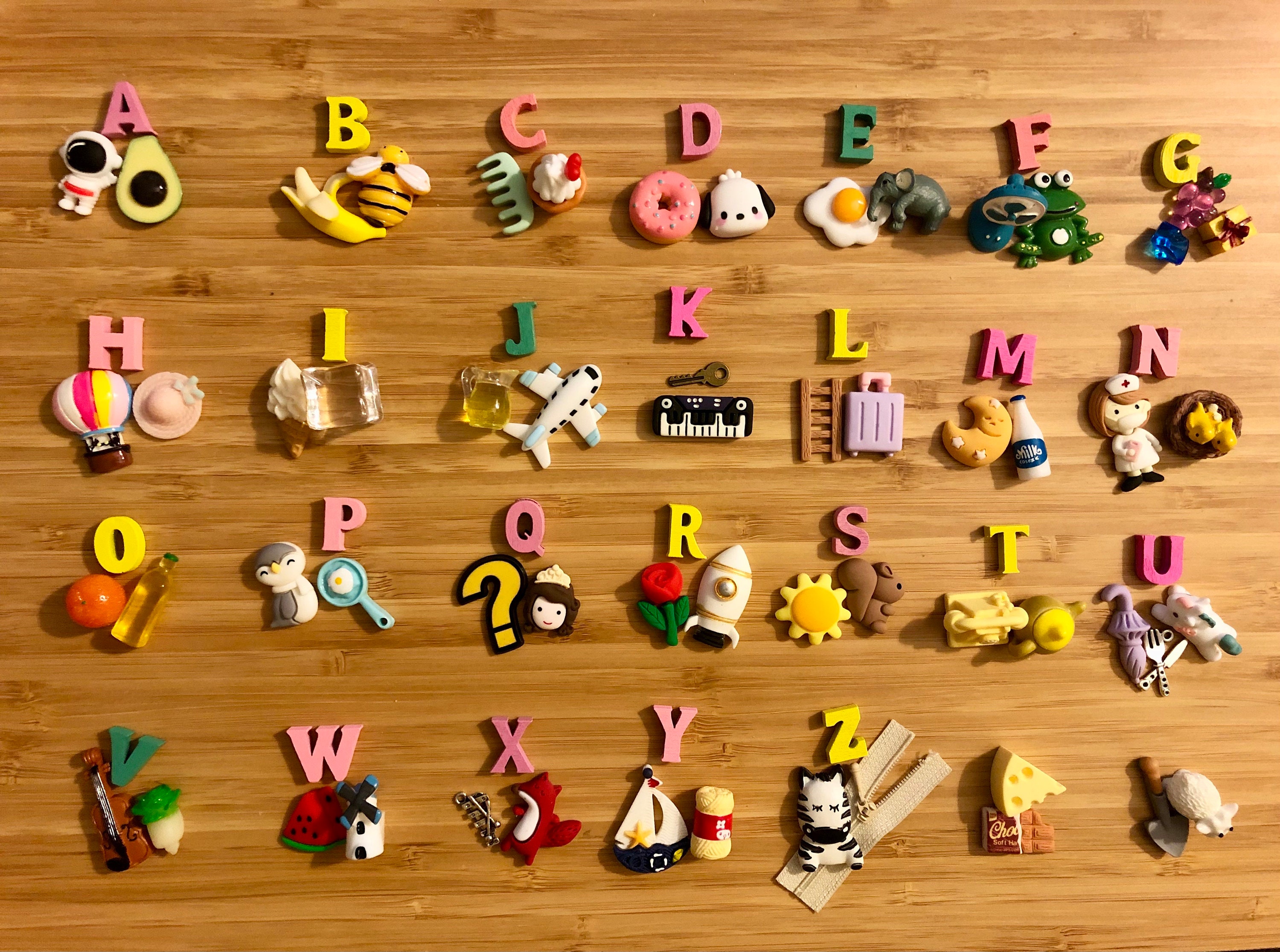 Montessori Language Objects ABC Miniatures Trinkets Alphabet - Etsy Canada