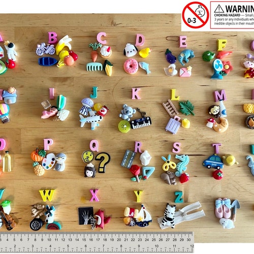 Montessori Language Objects ABC Miniatures Trinkets Alphabet - Etsy