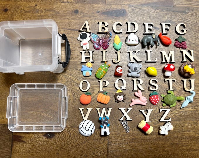 ABC Miniatures Set - Party Favor, Filler - Educational Creative Gift ...