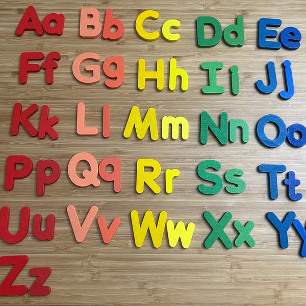 Montessori Language Objects ABC Miniatures Trinkets Alphabet Letter ...