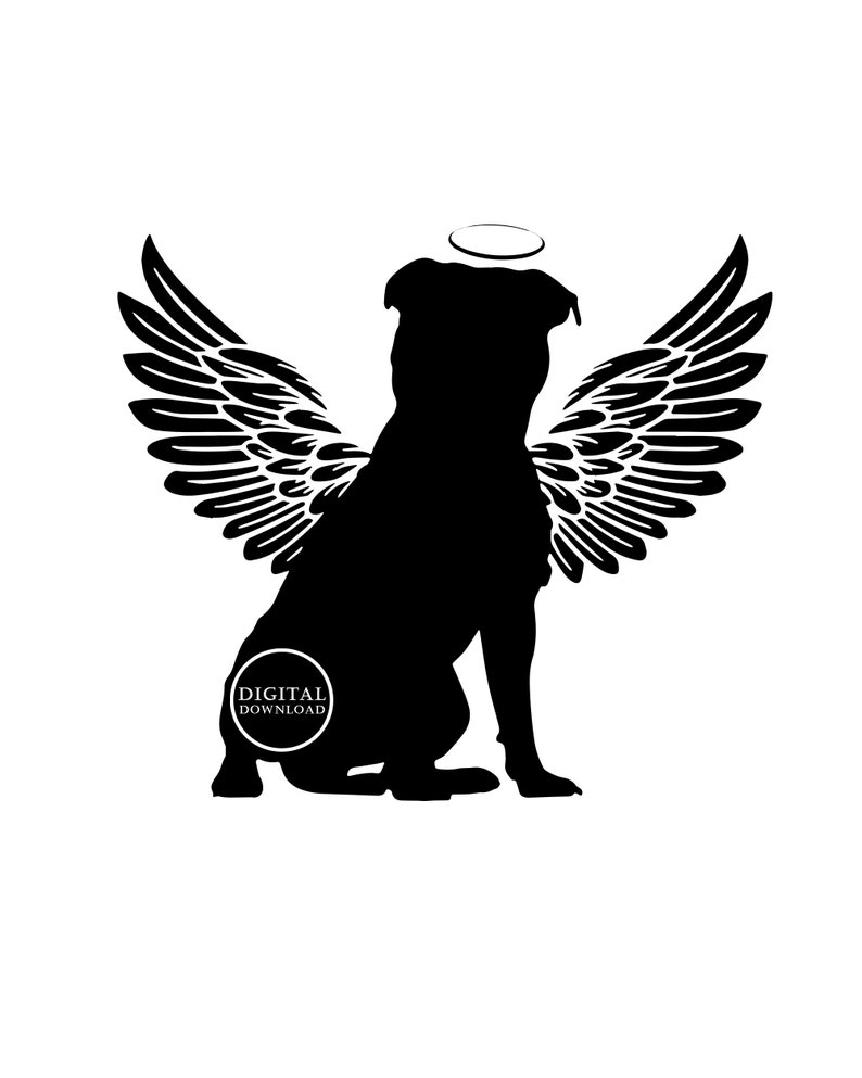 Staffy, Staffordshire Bull Terrier, Dog Angel, Jpg,png - Etsy Australia