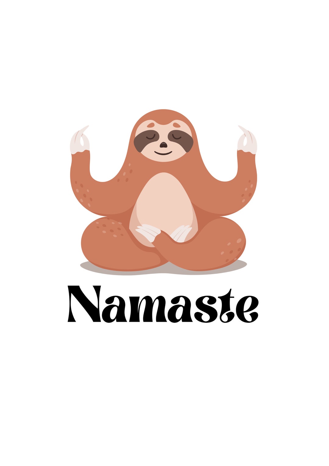 Cute Funny Cheesy Namaste Digital Download SVG PNG File - Etsy