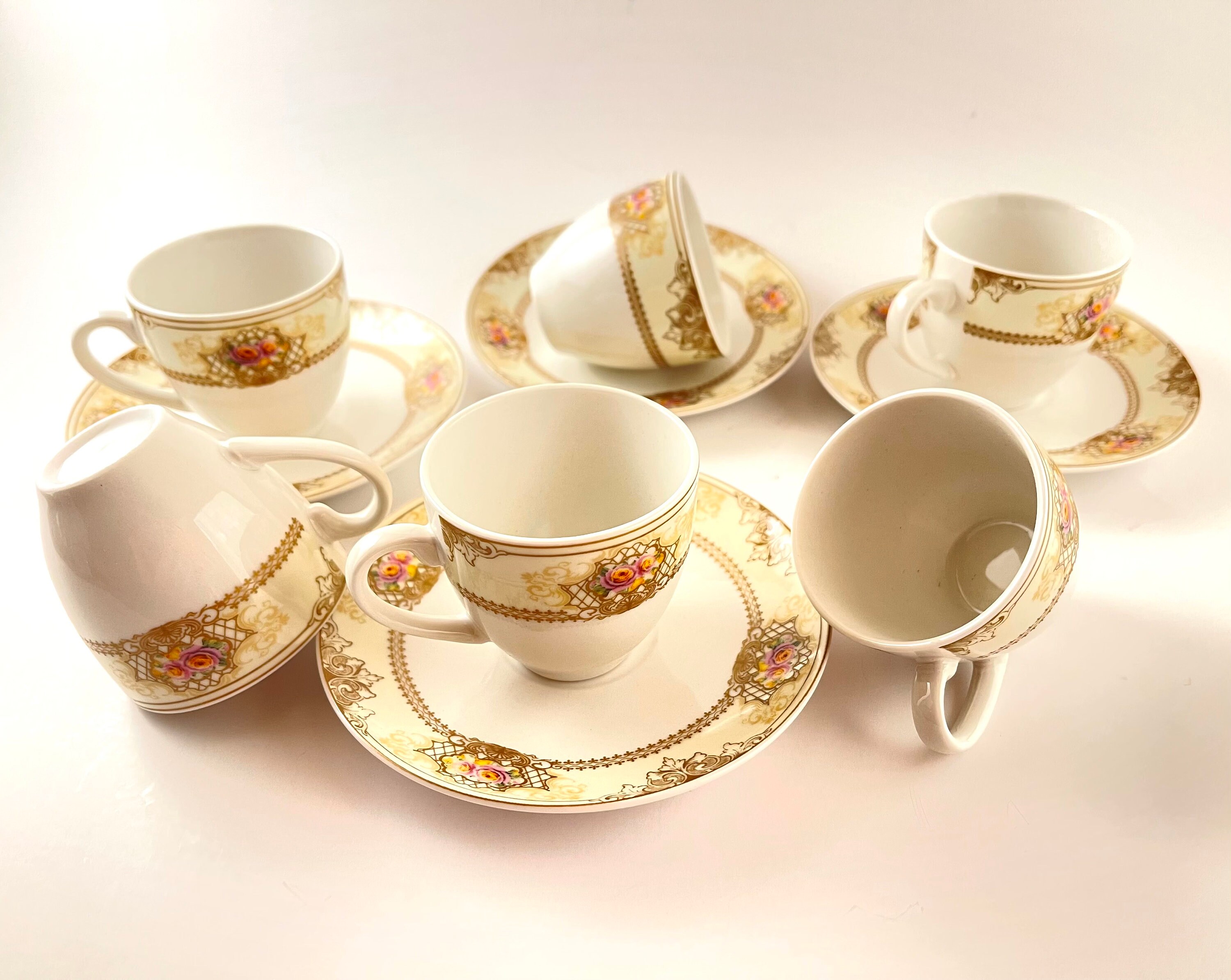 Turkish Greek Arabic Coffee Set, Arabic Traditional Coffee Set, Greek ...