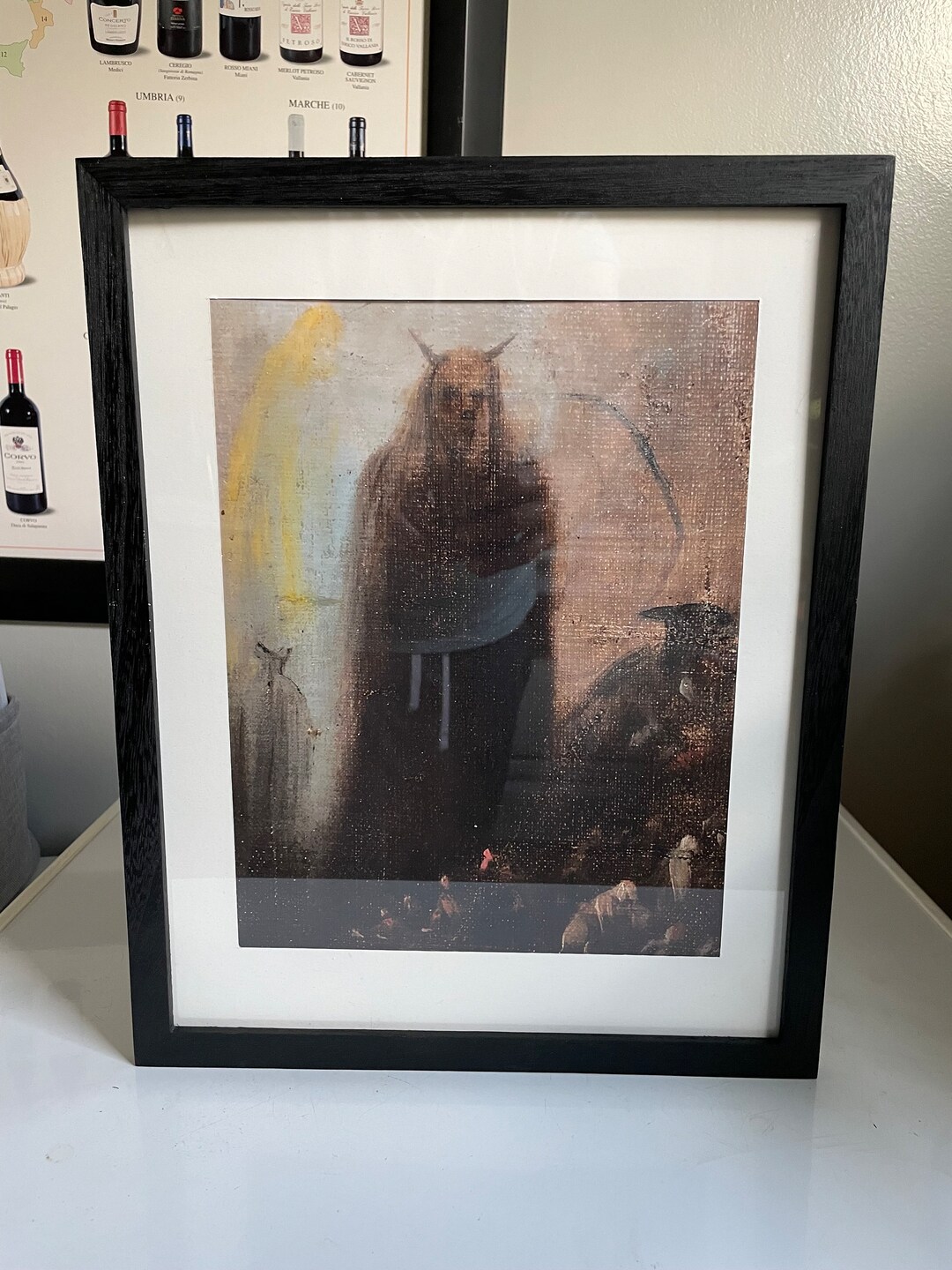 Francisco De Goya Ghostly Vision 1801 Framed Print Ghost - Etsy