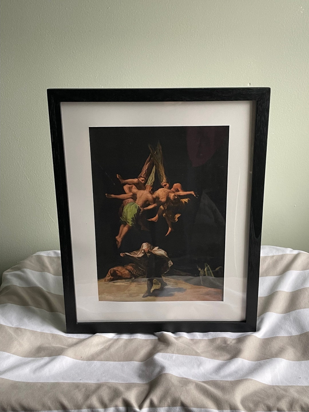 Witches' Flight Francisco De Goya Framed Print 12x15 Spanish Wall Art ...