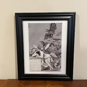 Goya El Sueño De La Razón Produce Monstruos - Etsy