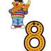 Sesame Street Table Numbers - Customizable Printable Designs, Digital ...